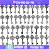 Skeleton Key SVG, Key SVG, Skeleton Key Clipart, Skeleton Key Files for ...
