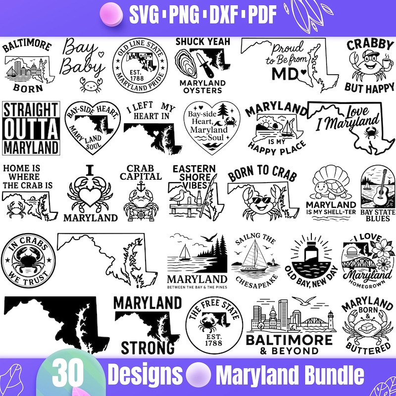 Maryland Art - Etsy