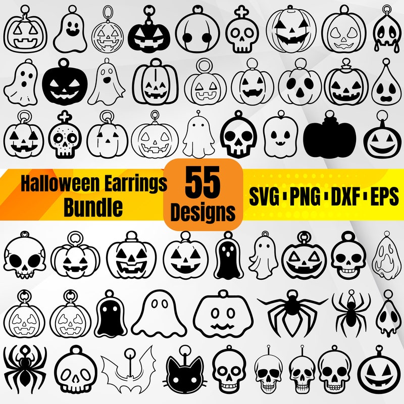 Halloween Earrings - Etsy