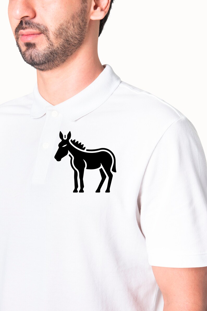 Donkey Vector, Mule Outline, Farm Animal Svg Cut File - Etsy