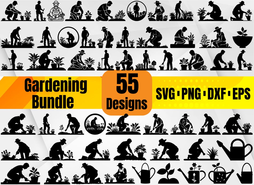 High Quality Gardening SVG Bundle, Gardener Svg, Garden Svg, Gardening ...