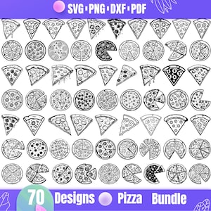 High Quality Pizza SVG Bundle, Slice of Pizza Svg, Pizza Dxf, Pizza Png ...