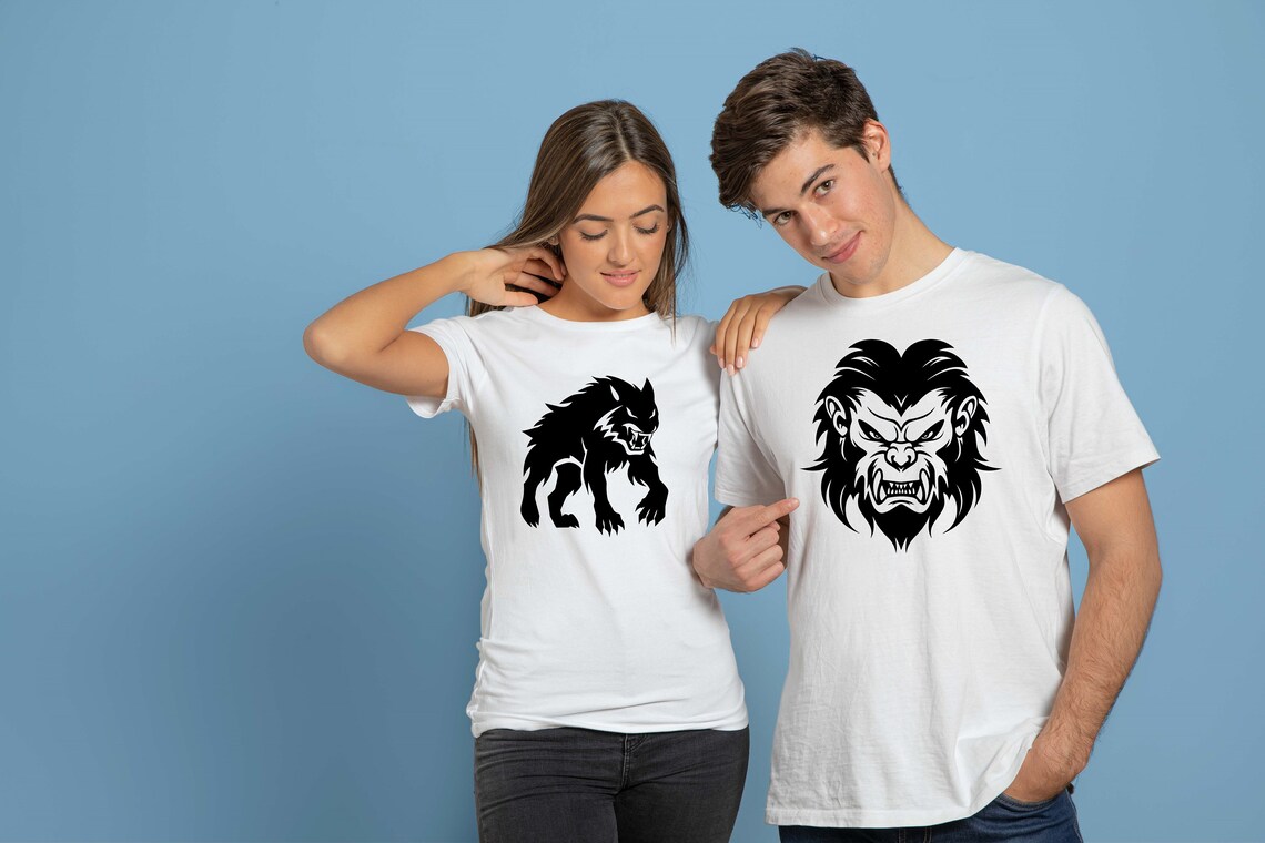 High Quality Werewolf SVG Bundle Werewolf Head Wolfman Svg - Etsy