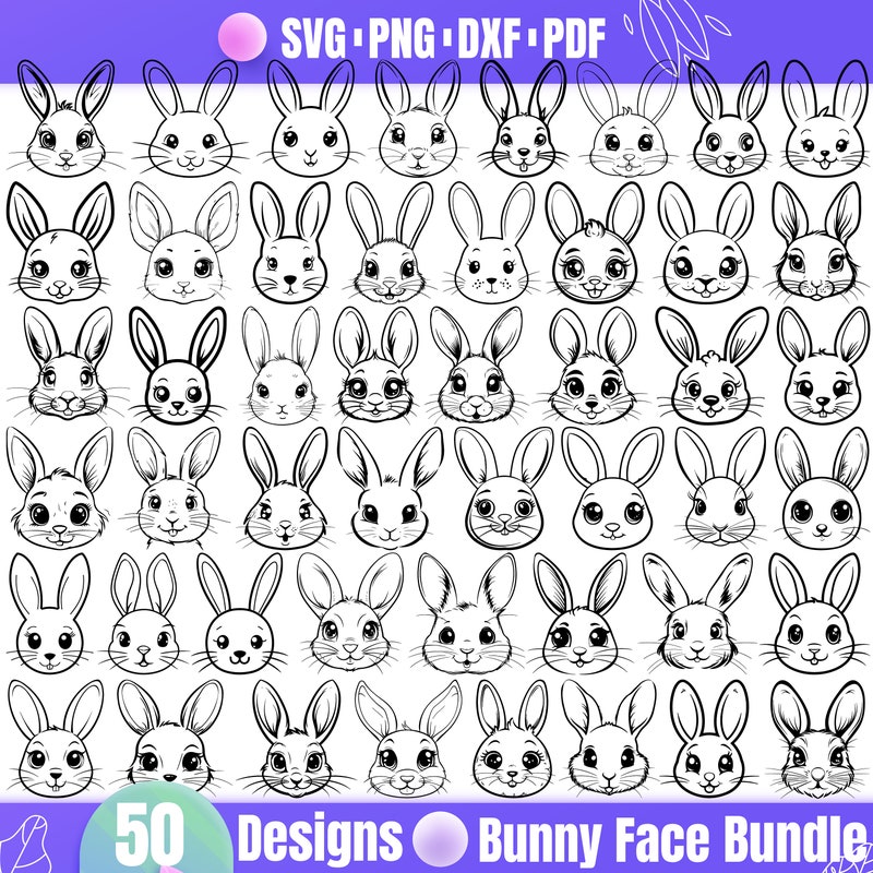 Bunny Head - Etsy