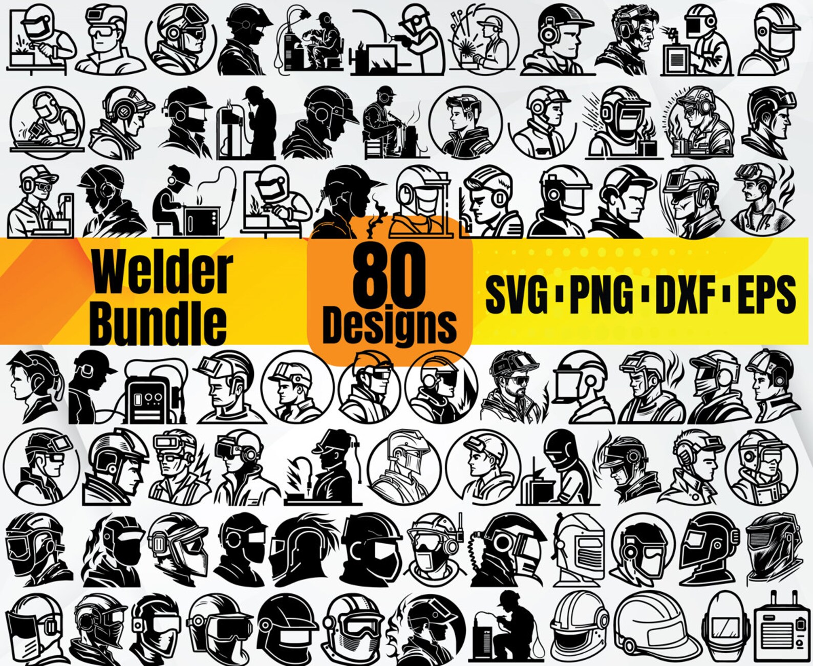 High Quality Welder SVG Bundle, Welding Svg, Weld Svg, Welder Dxf ...