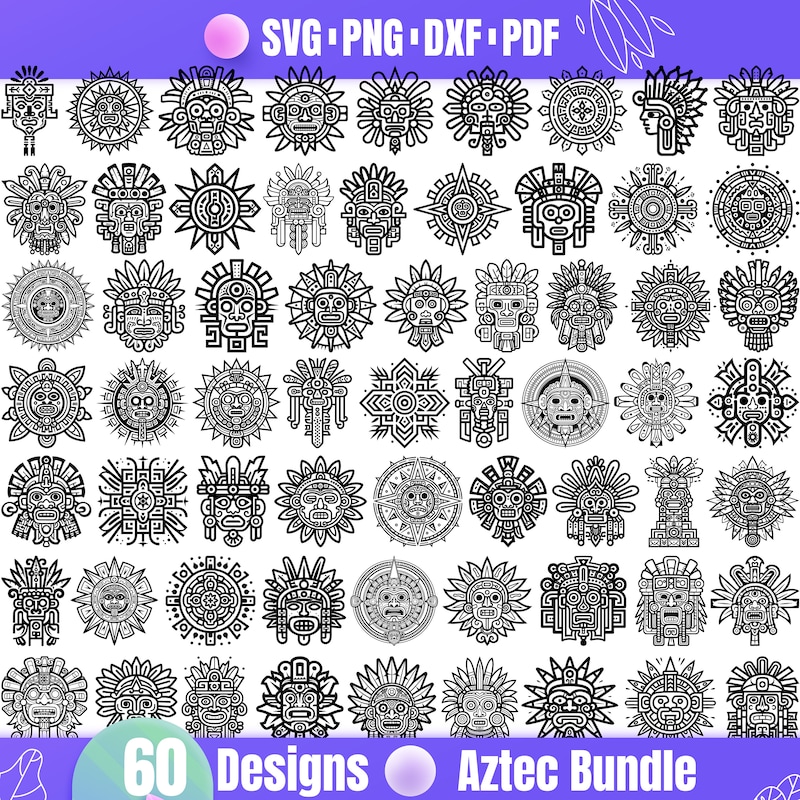 Aztec Wall Art - Etsy