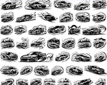 Drift SVG PNG - Etsy