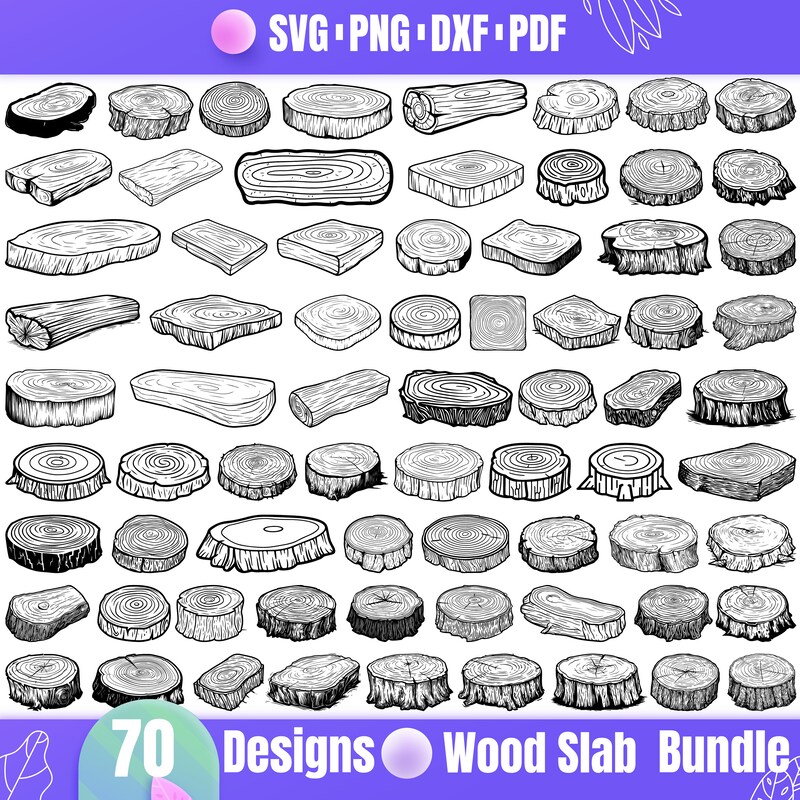 Tree Trunk Slices - Etsy