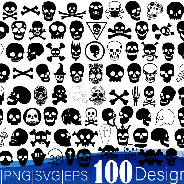 Skull Monogram - Etsy