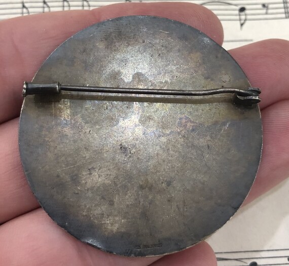 Antique French Bronze Joan of Arc Pin / Brooch Signed… - Gem