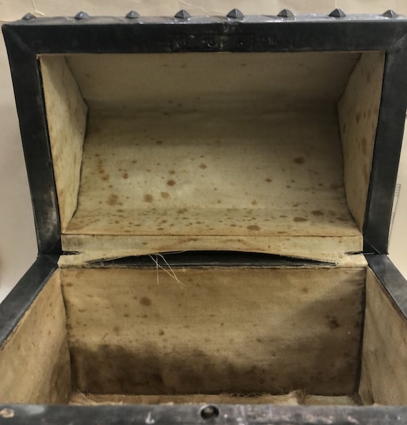 Rare Antique French Church Reliquary Box Chasse Knigh… - Gem