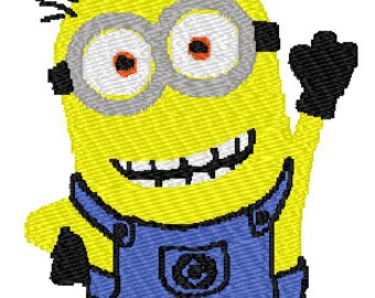 Minion Embroidery File - Etsy
