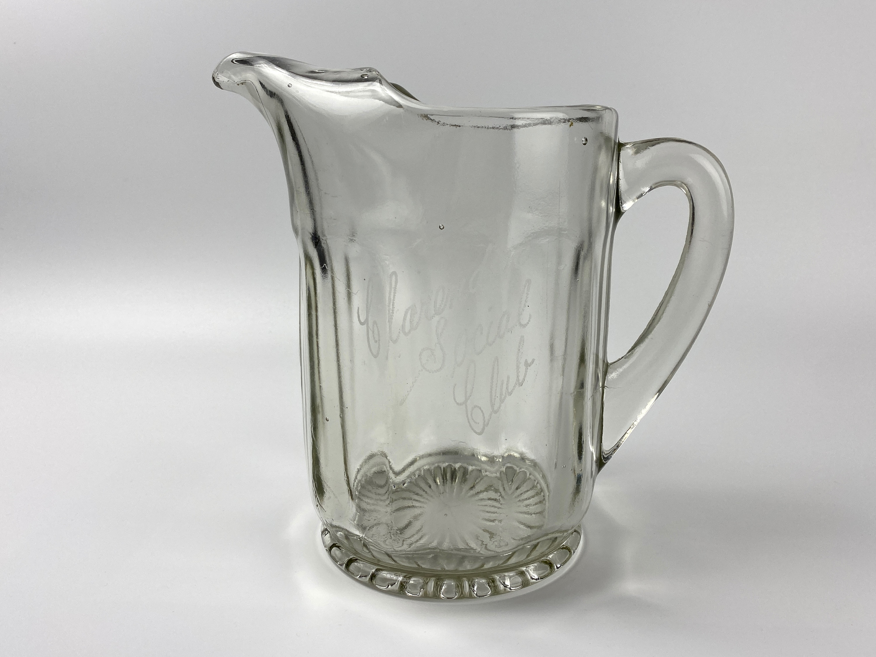 Engraved Australian Crown Crystal Half-gallon Jug - Crown Crystal Glass ...