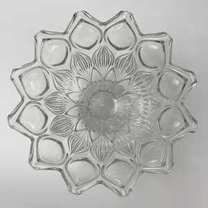 Czech 10" Glass Centerpiece Bowl - Libochovice Glassworks - Ca. 1980s ...