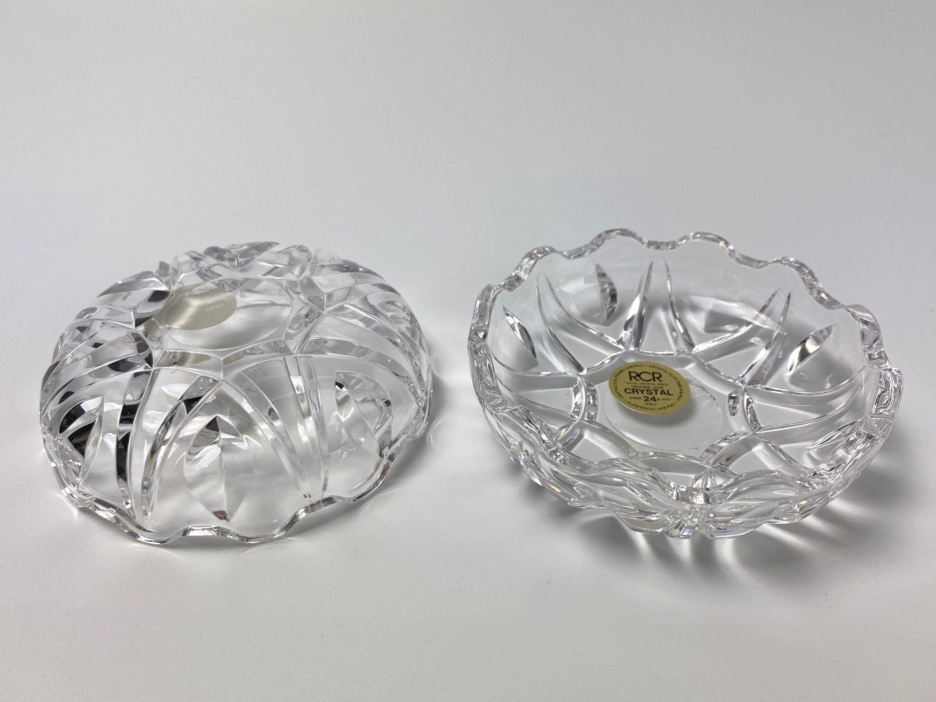 Italian Crystal Jewellery or Trinket Box Royal Crystal Rock | Etsy