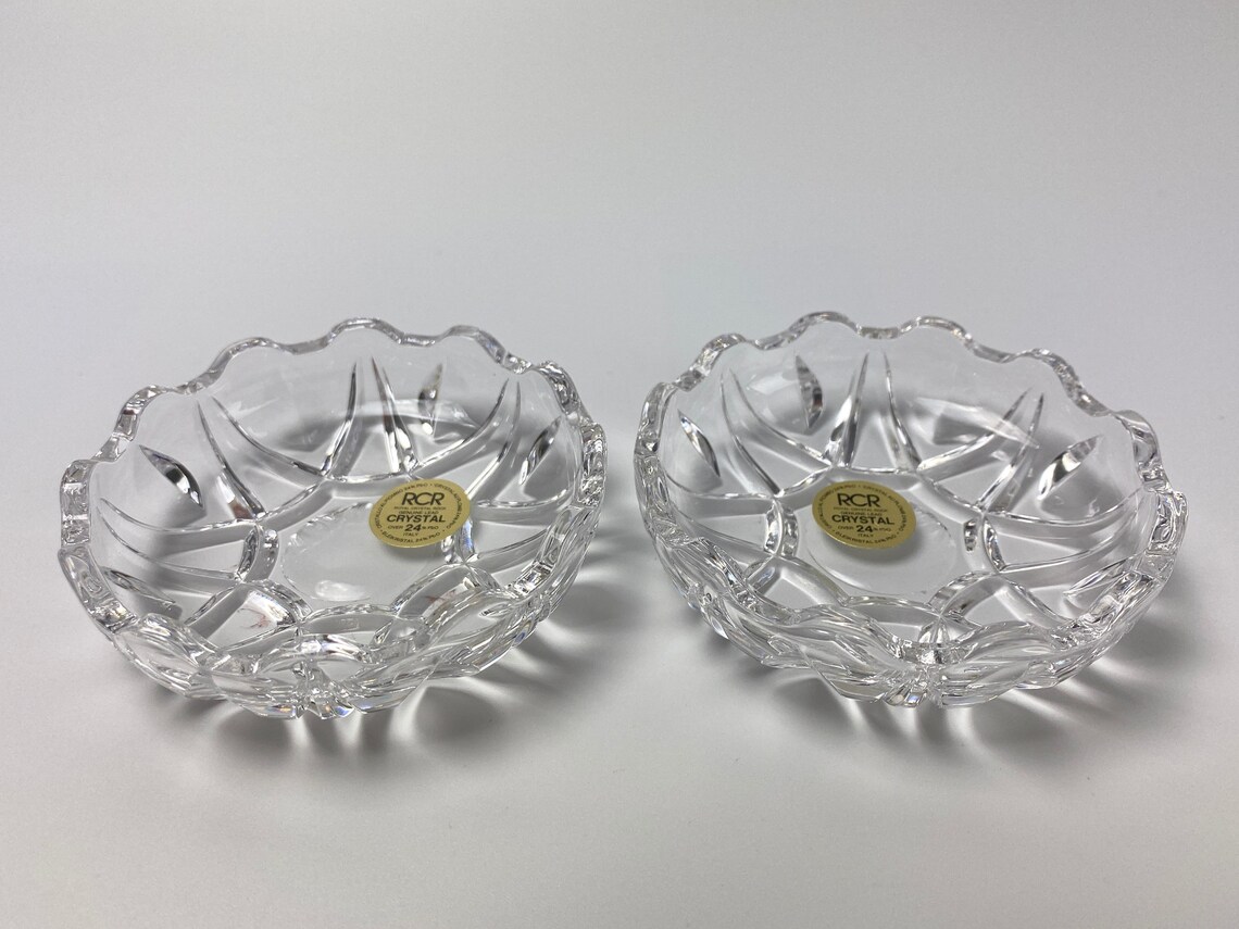 Italian Crystal Jewellery or Trinket Box Royal Crystal Rock | Etsy