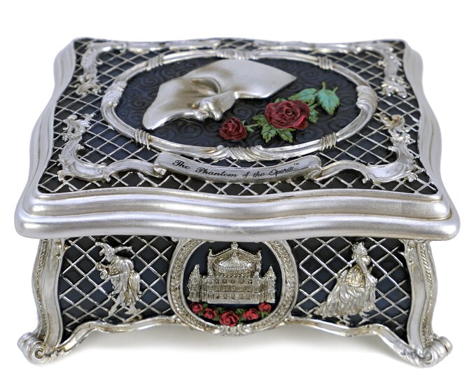 SF Music Box Phantom of the Opera Jewelry Music Box - Etsy