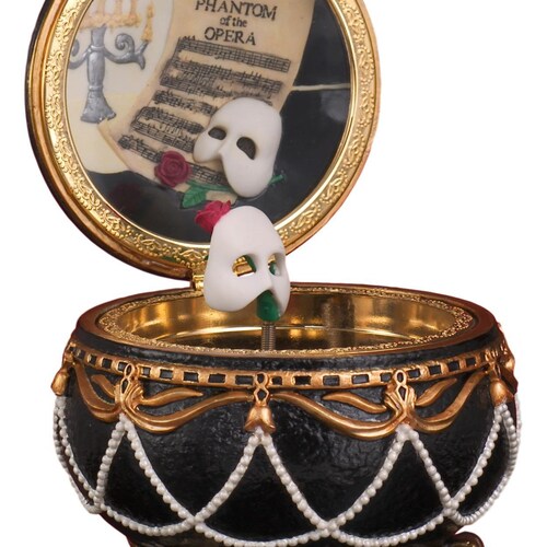 Phantom of the Opera Music Box Wrapped as a Gift - Etsy