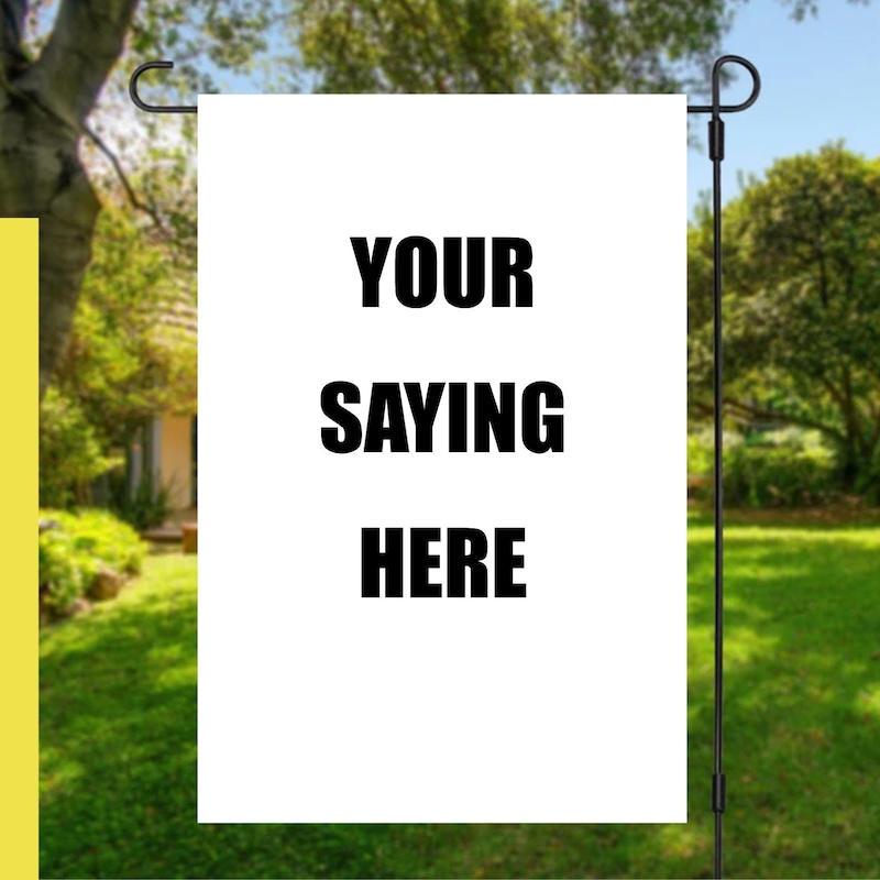 Garden Flag Svg - Etsy