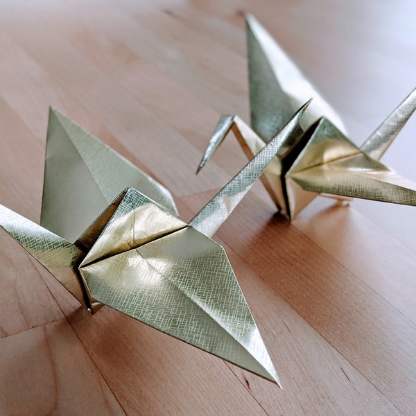 Gold Origami - Etsy