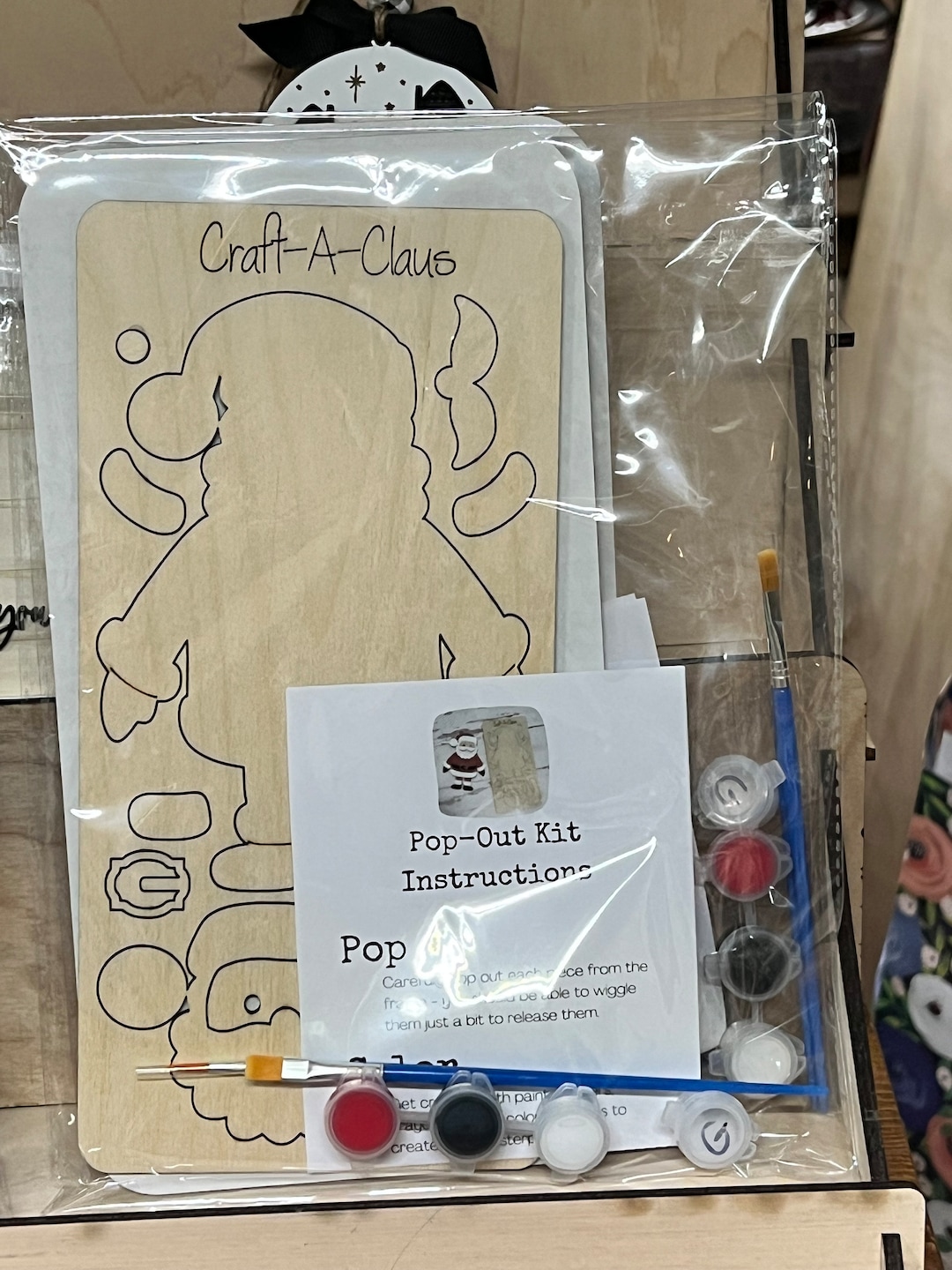 Build a Santa Claus DIY Kids Paint Kit Bundle - Etsy