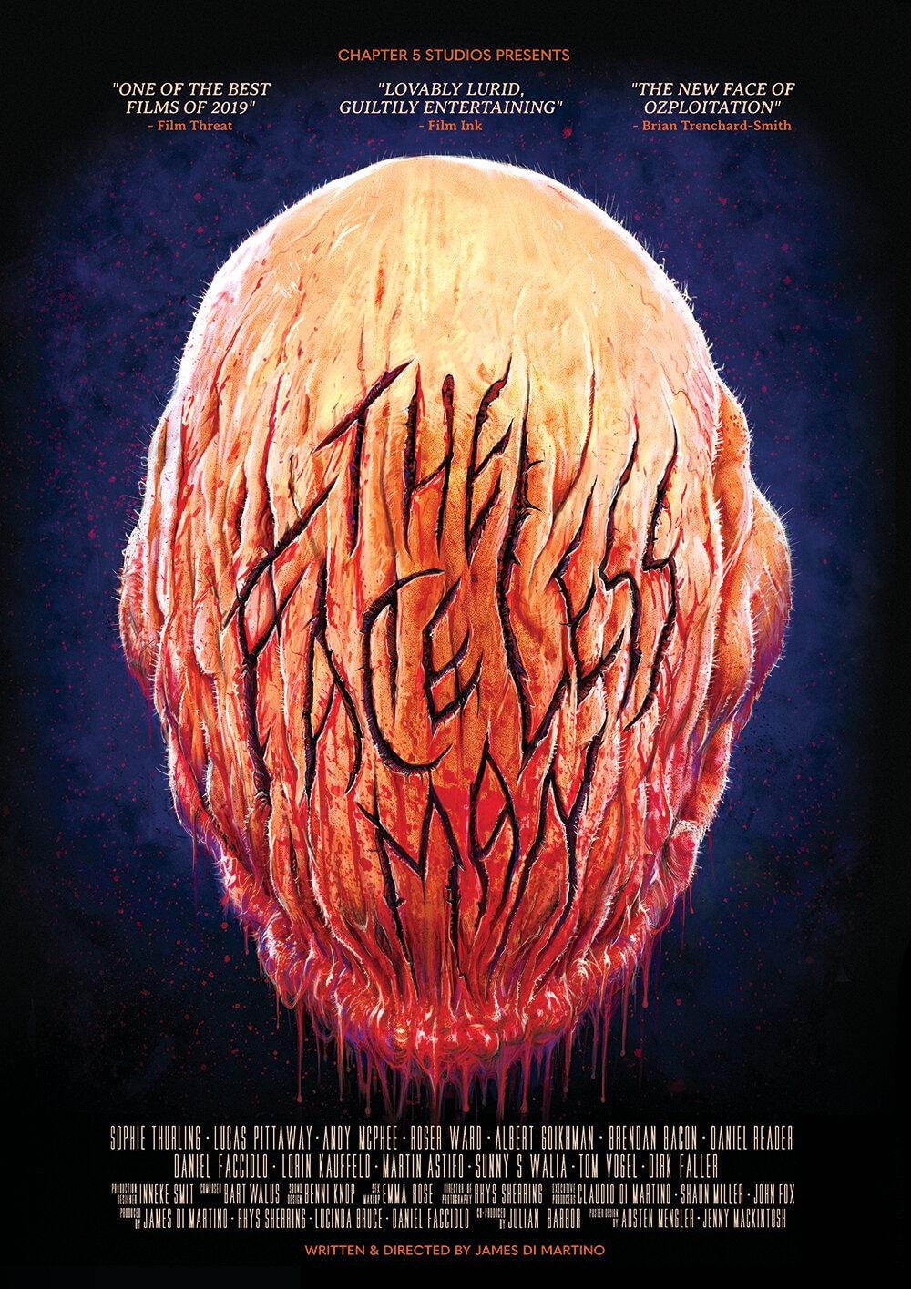 The Faceless Man (2019) Official Horror Film Poster - Signed A3 or ...