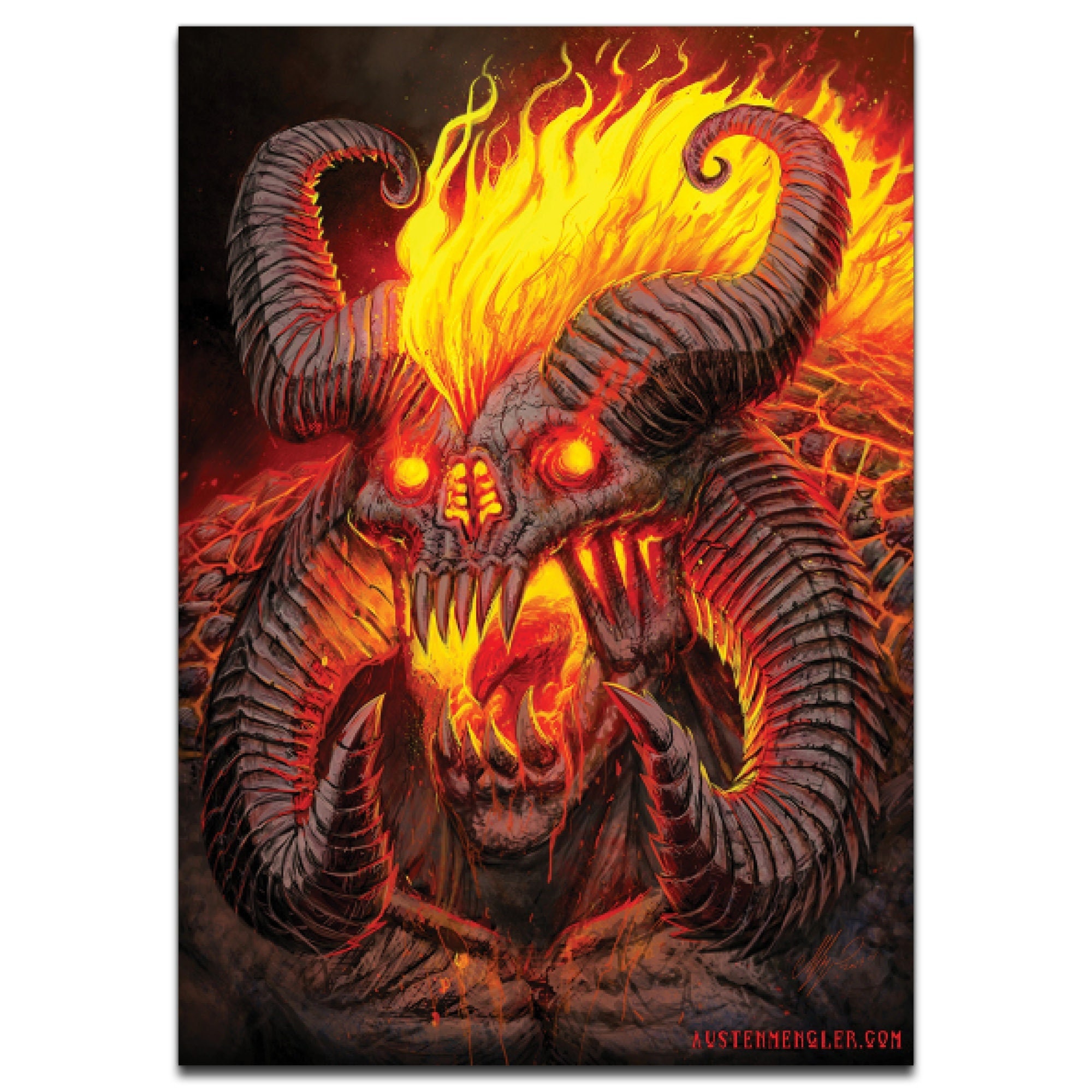 Fire Demon Lord Of The Rings