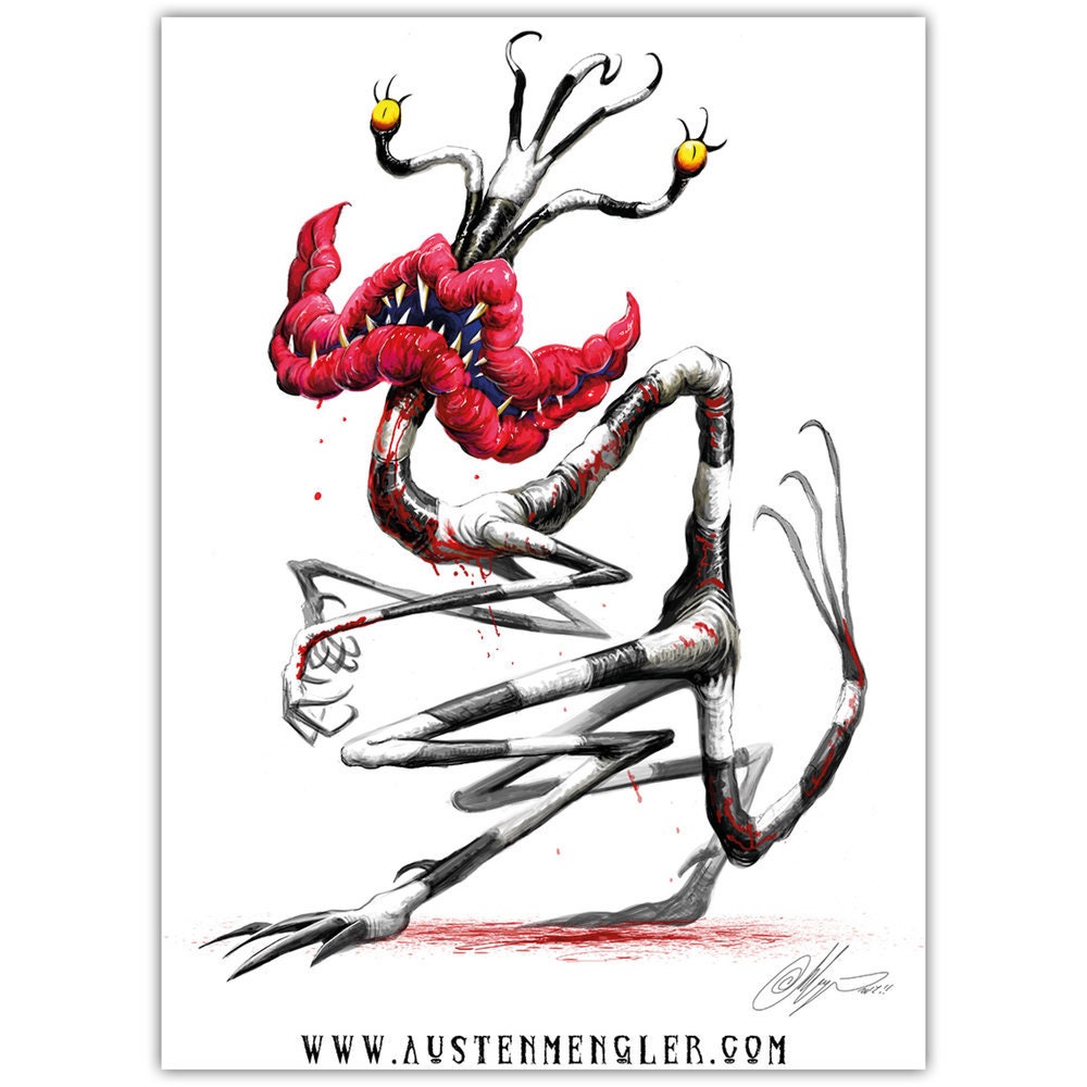 Set of 3 X Aaahh Real Monsters ICKIS, OBLINA & KRUMM Signed A3 Art ...