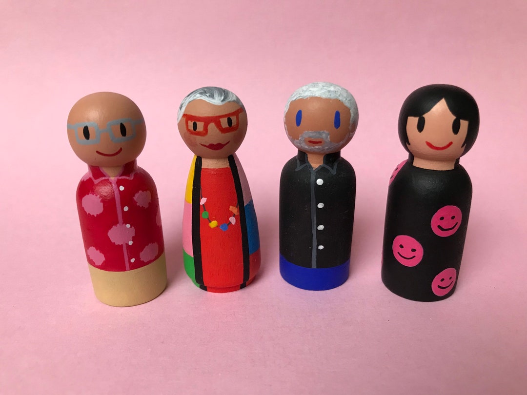 Great British Bake off Handpainted Dolls: Noel, Prue, Paul Hollywood ...