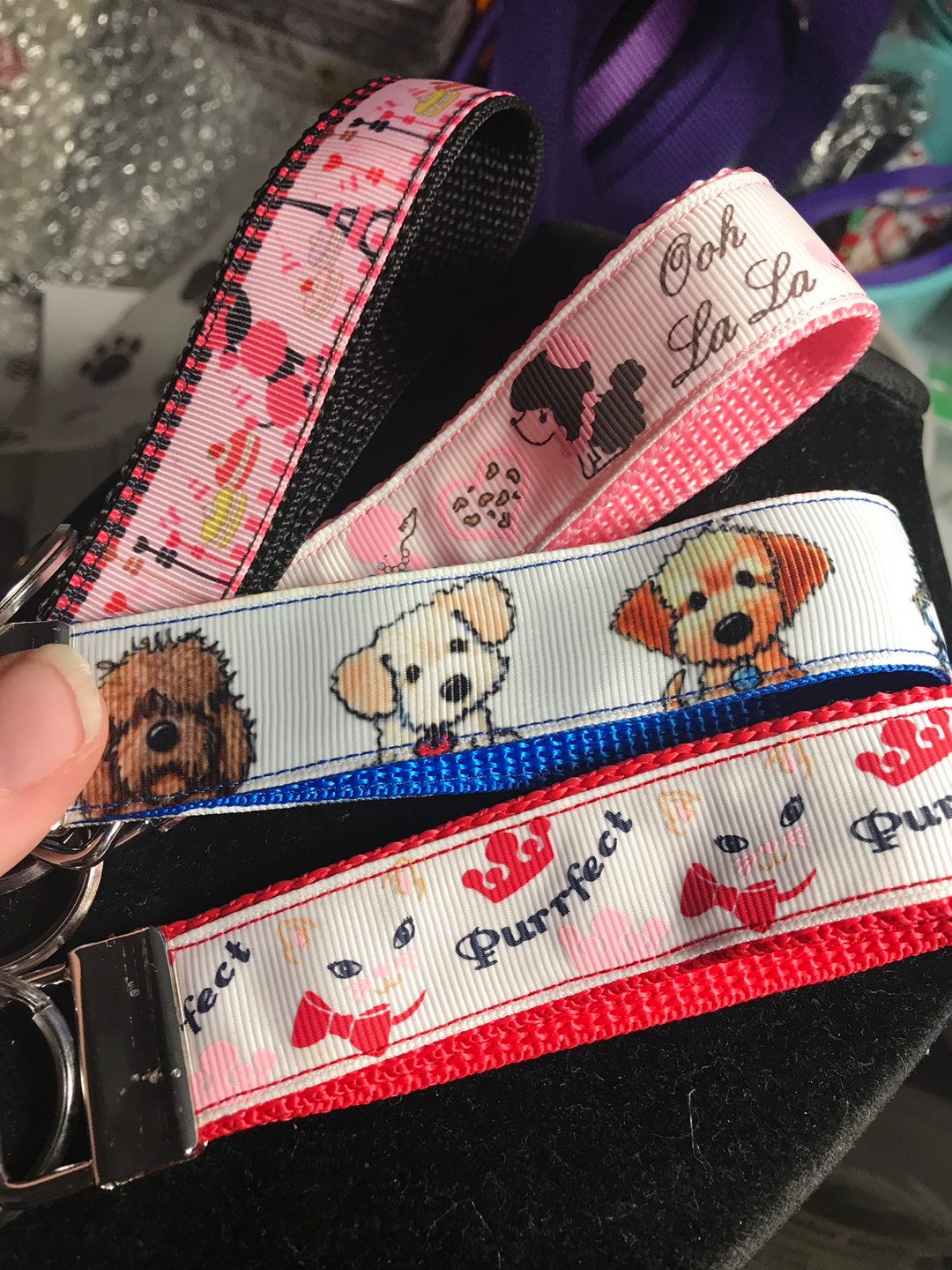 Dog Breed Key Chain FOB - Etsy