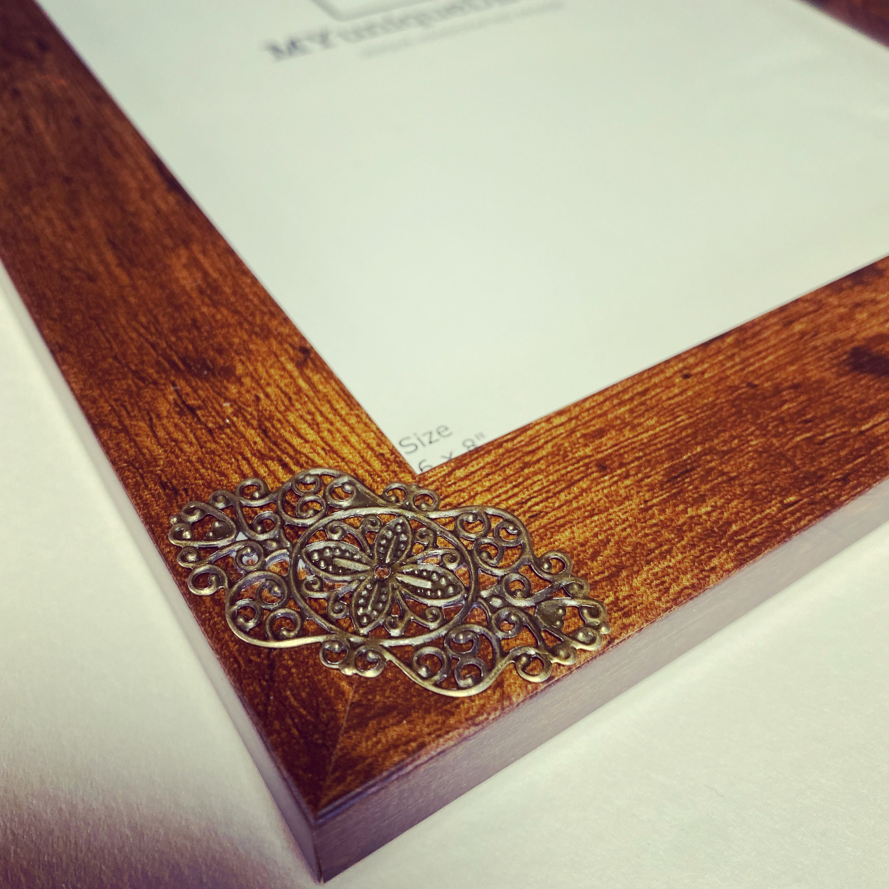 Old Rustic Wooden Frame