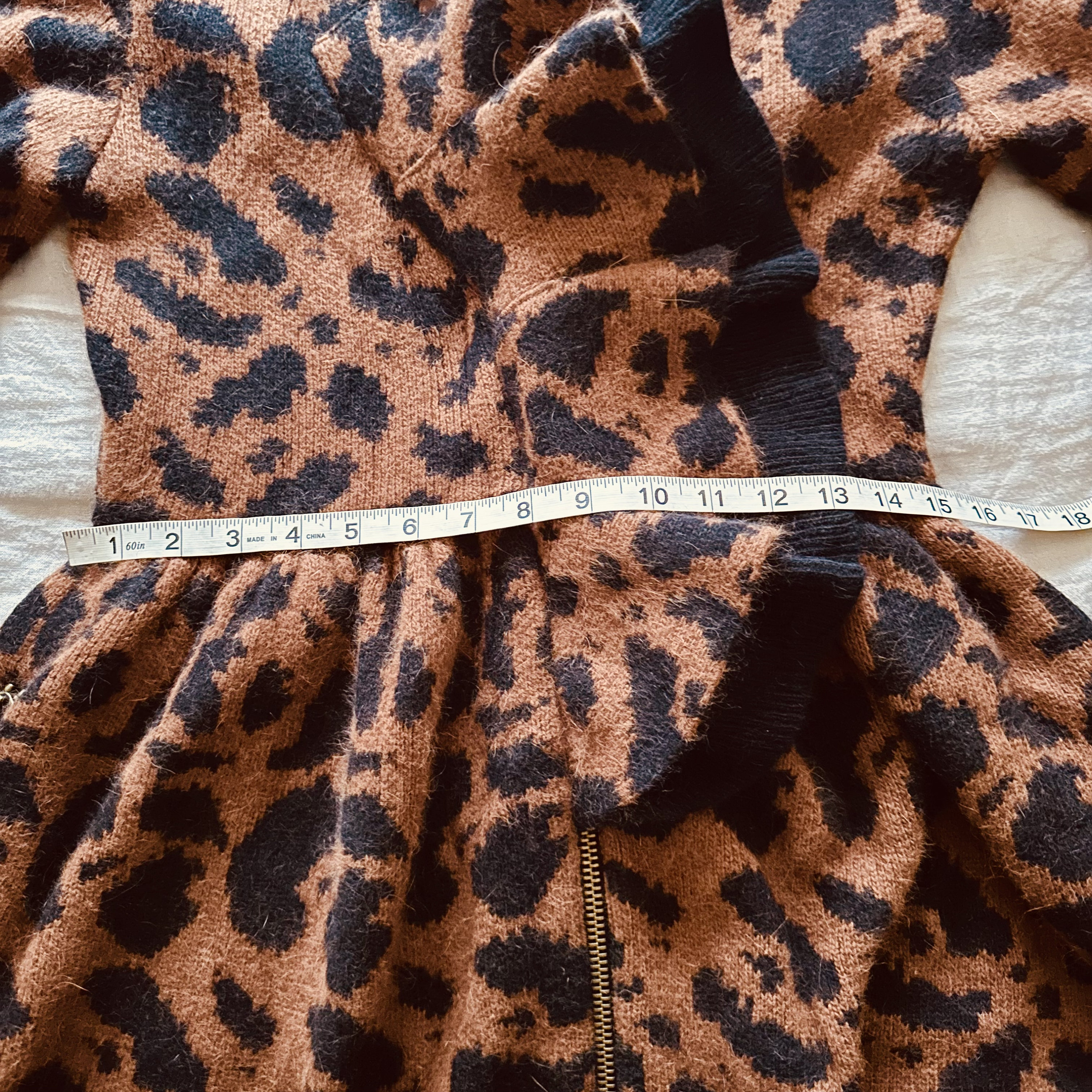 Betsey Johnson F/W Runway Cheetah Print Angora Coat - Etsy