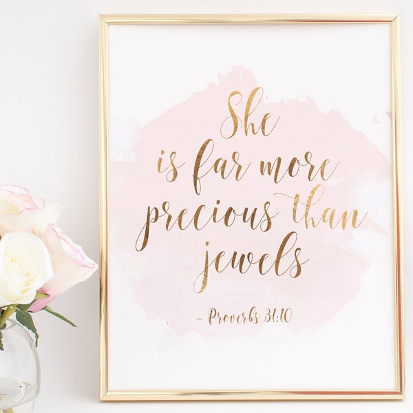 She is Far More - Etsy