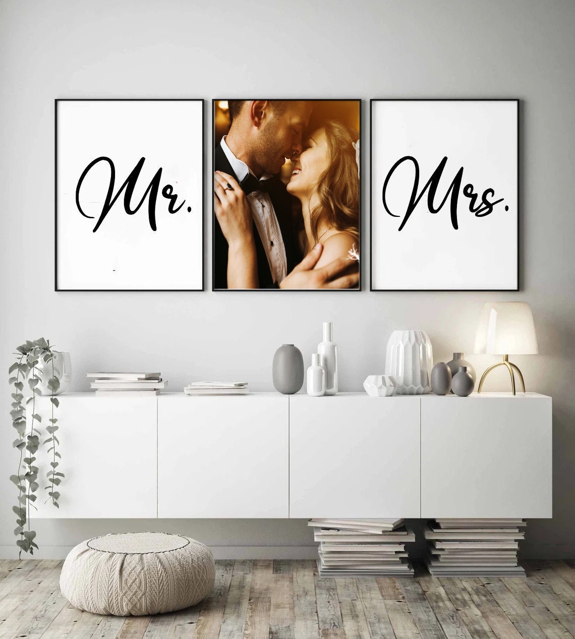 CUSTOM PHOTO GIFT Couple Sign Couple Gift Mr Mrs Gift - Etsy