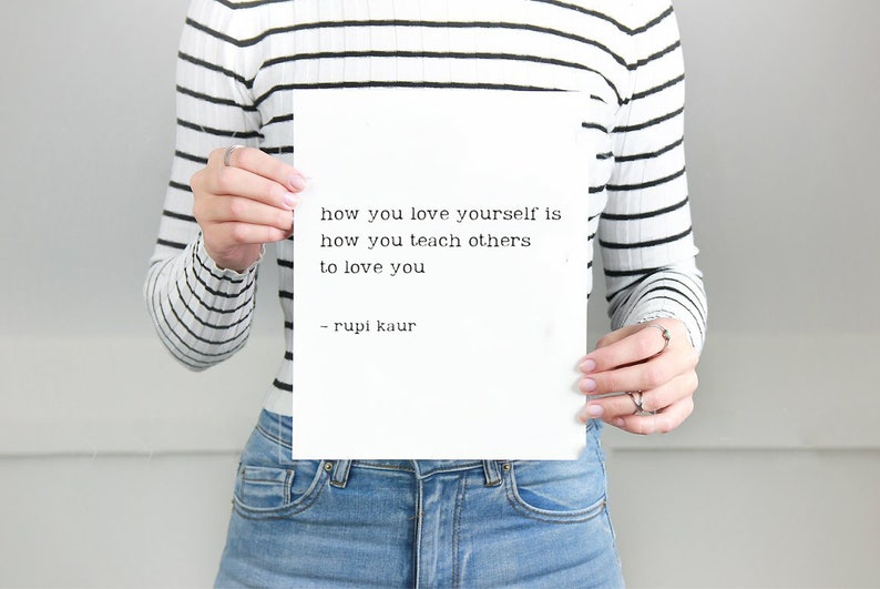 RUPI KAUR PRINT Rupi Kaur Empowerment Girl Power Rupi Kaur - Etsy