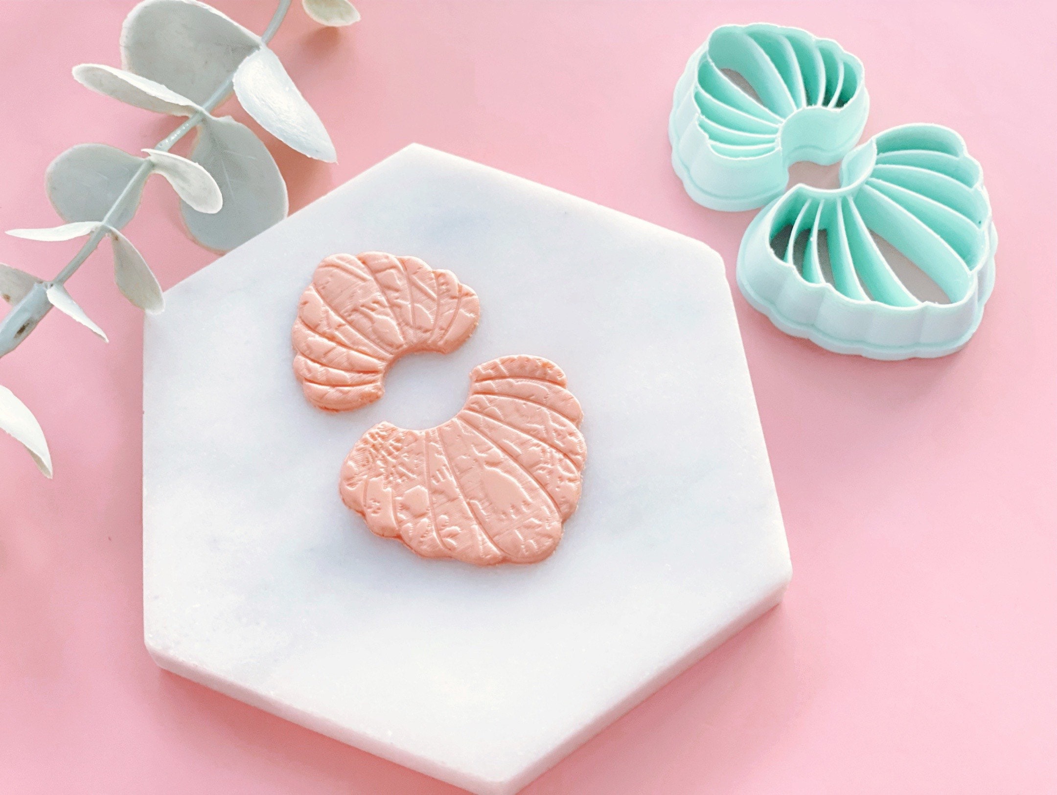 Shell Scallop Polymer Clay Cutter Fondant Cutter Cookie - Etsy UK