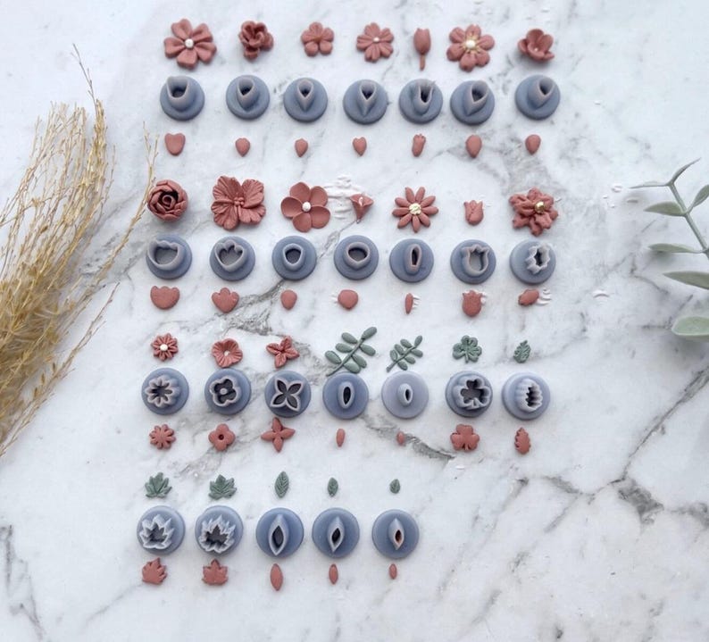 Lucky Dip Micro Polymer Clay Cutter Pack - Filled With 10 Pcs of Mixed ...