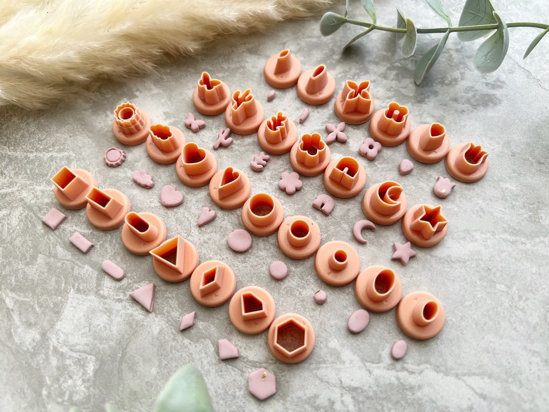 Micro / Mini Assorted Shaped Polymer Clay Cutter Clay Cutter - Etsy ...