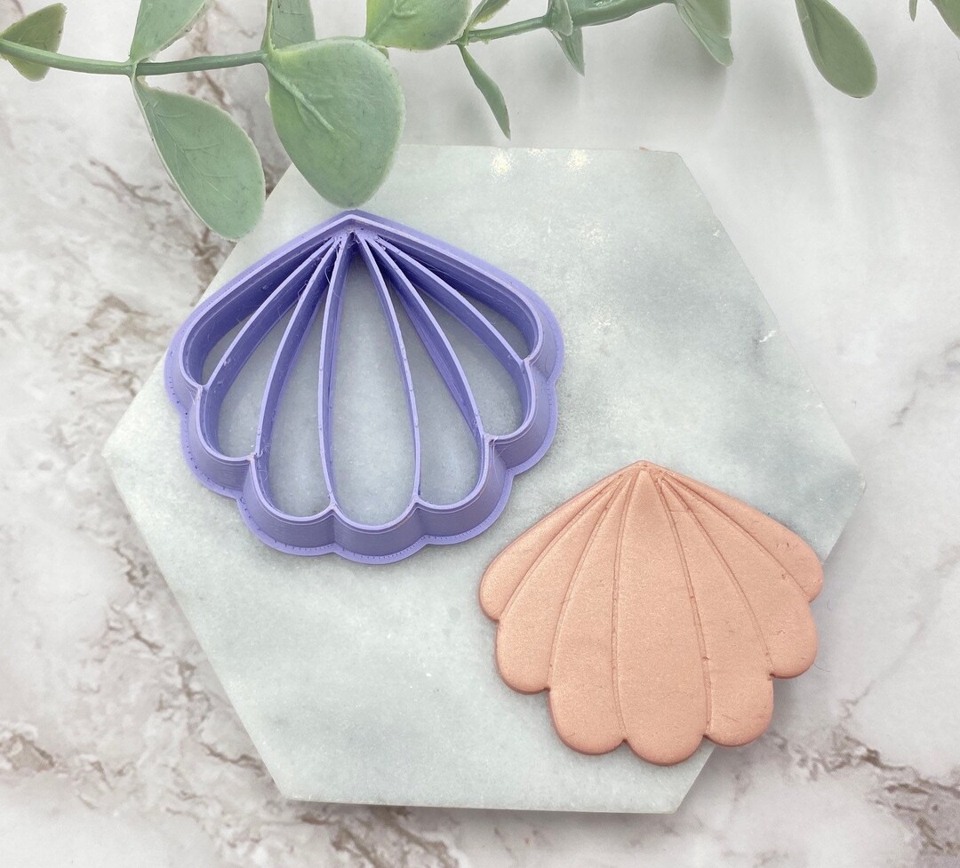 Shell Shaped Polymer Clay Cutter Fondant Cutter Cookie Cutter CN1063 ...