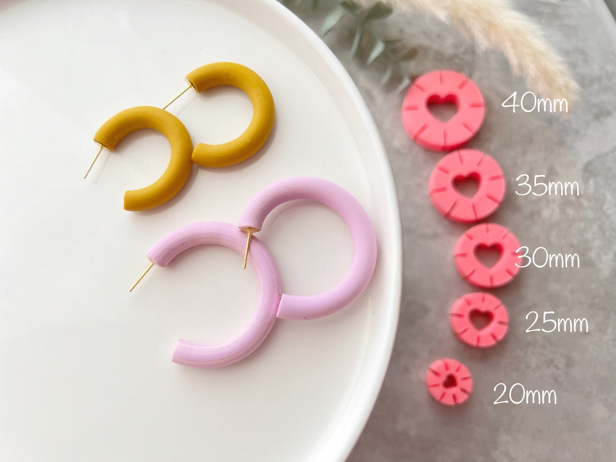 Hoop Guide Hoop Measuring Guide Polymer Clay Guide Fondant - Etsy