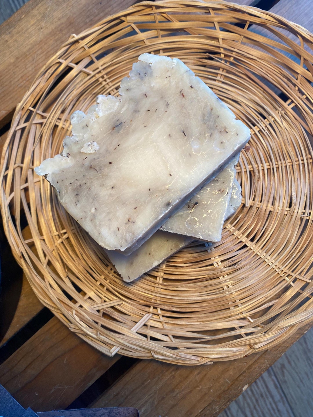 Heather & Thyme Bar Soap- Beeswax and Honey Soap - Palm Free Soap - Etsy