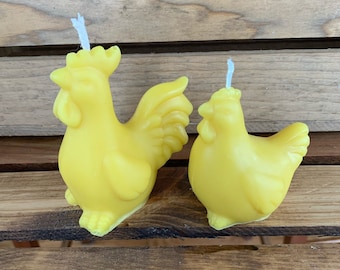 Chicken Candle | Etsy