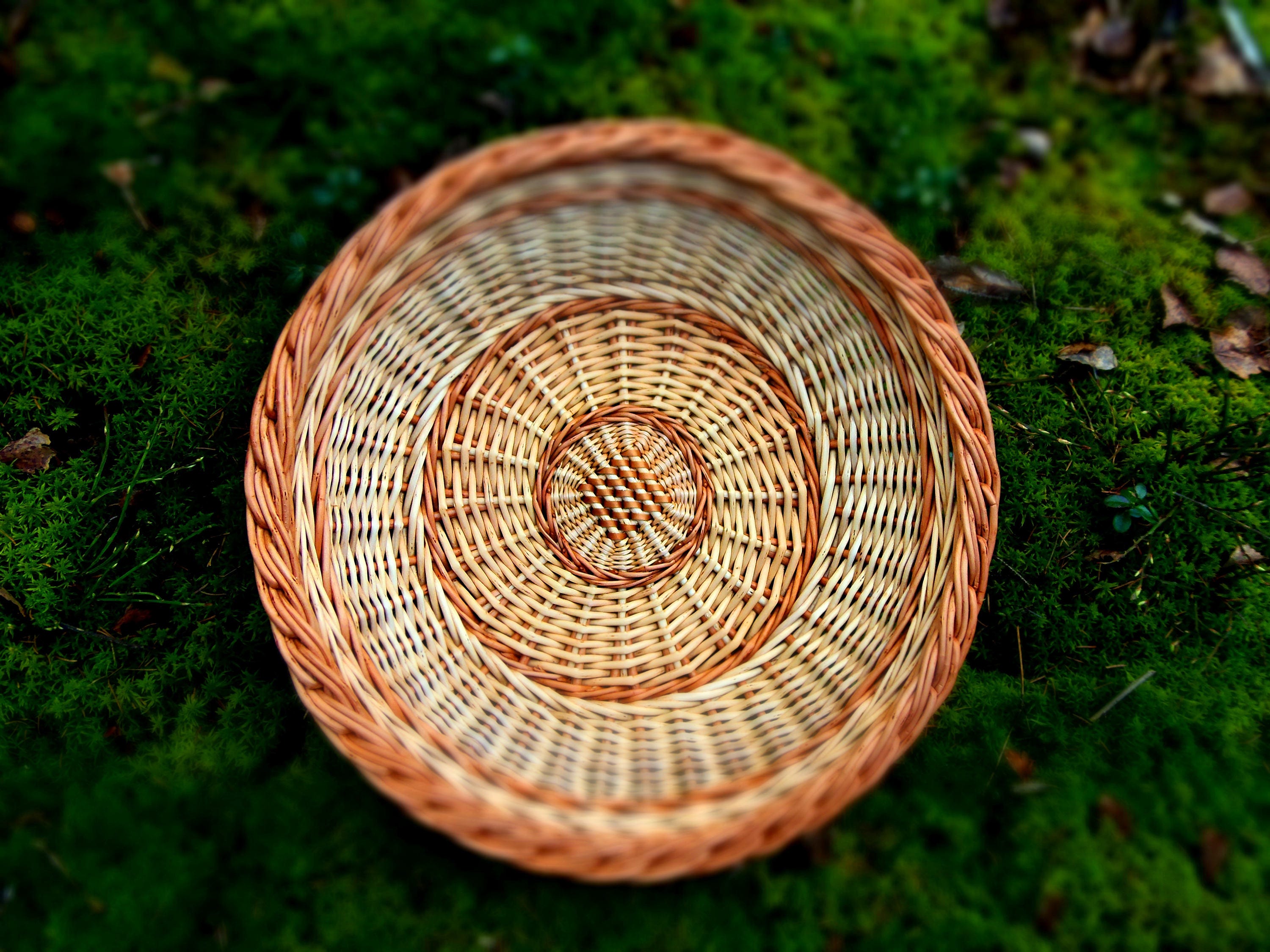 Serving Tray Wicker Basket Bread Basket Woven Baskets - Etsy