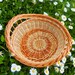 Bread Tray Bread Basket Fruit Tray Round Willow Tray Small - Etsy