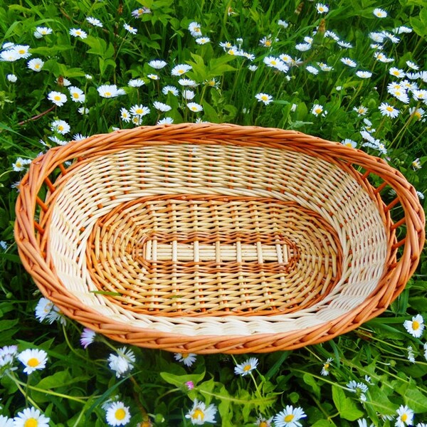 Basket Ottoman - Etsy