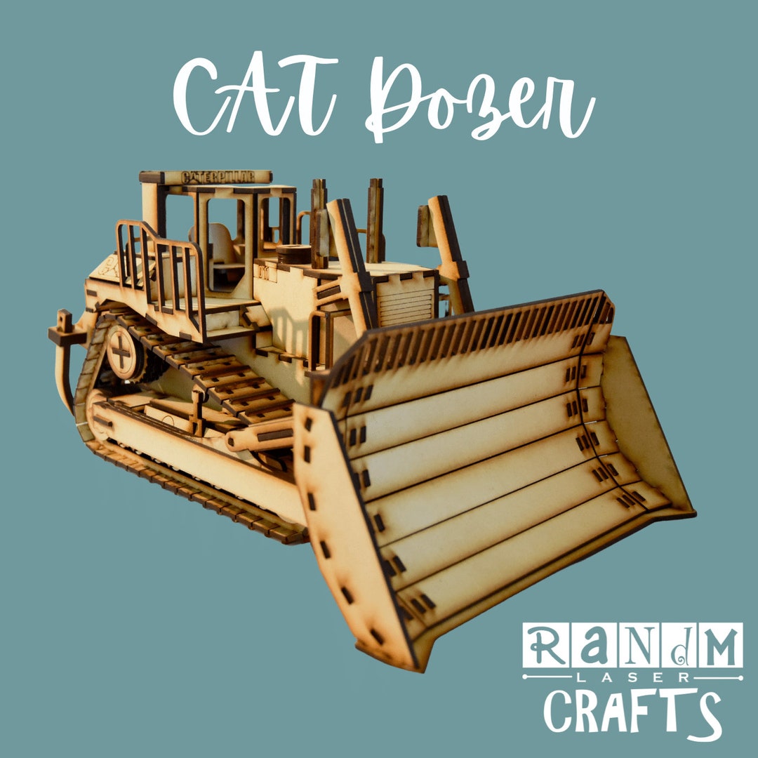 Caterpillar CAT Dozer D11 Model 3D DIY MDF Kit - Etsy Australia