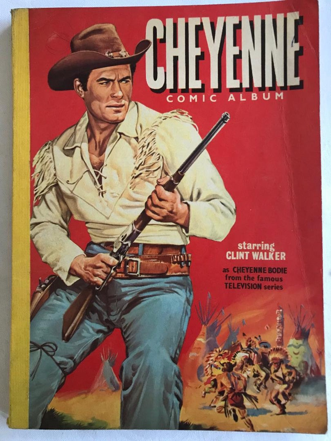 Vintage Cheyenne Comic Album 1961 - Etsy