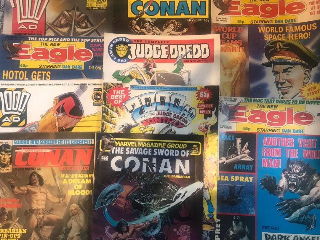 Vintage Comic Collection. - Etsy