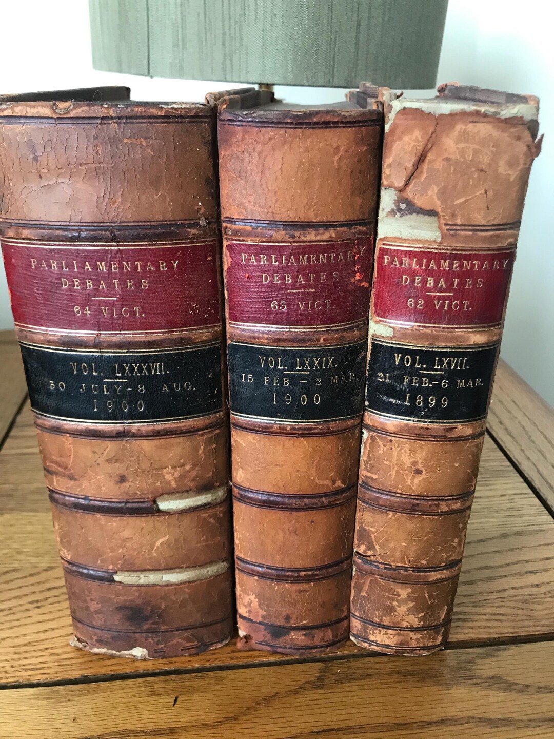 Rare Set of Victorian Parliamentry Debates Books 1899/1900. - Etsy