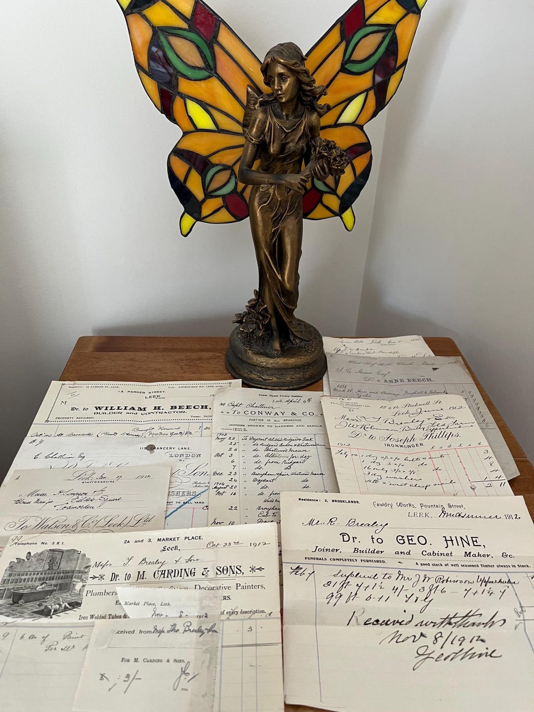 Vintage Invoice/ Reciepts Collection, Victorian to the 1920s. - Etsy